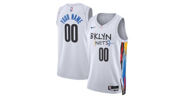 Brooklyn Nets Nike Unisex 2022/23 Swingman Custom Jersey - City Edition ...