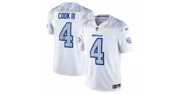 James Cook III Buffalo Bills Nike 2025 Rivalries Collection Limited ...